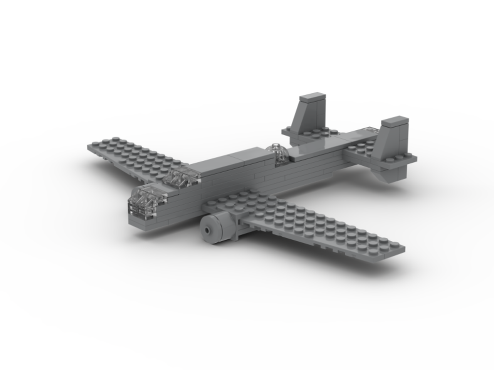 LEGO MOC Handley Page H.P.55 by NinjaGamer_5 | Rebrickable - Build with ...
