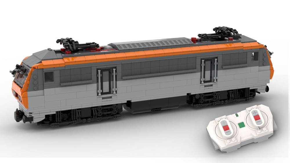 LEGO MOC Locomotive électrique - Motrice BB 26000 SNCF - MOC by Mimi68 ...