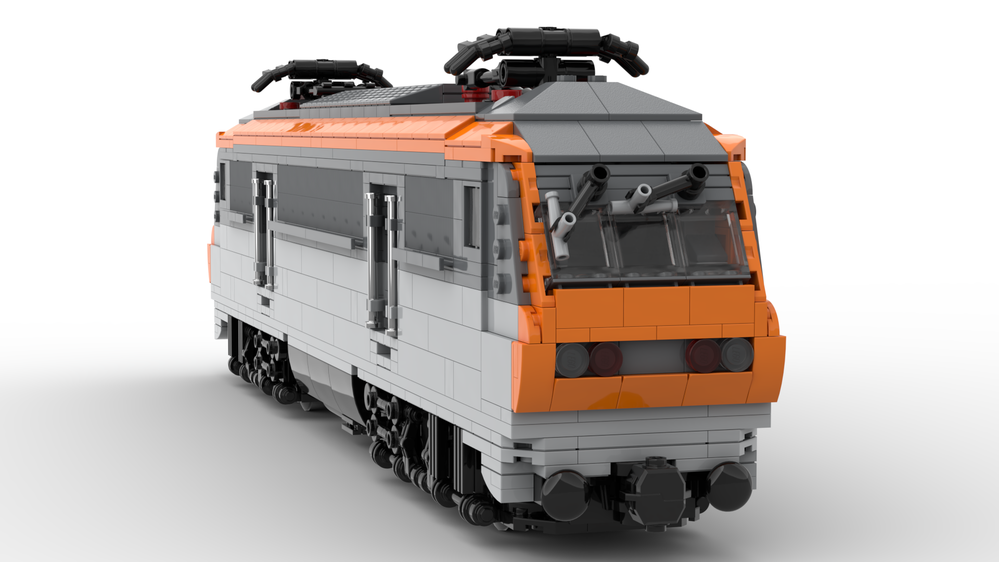 LEGO MOC Locomotive électrique - Motrice BB 26000 SNCF - MOC by Mimi68 ...