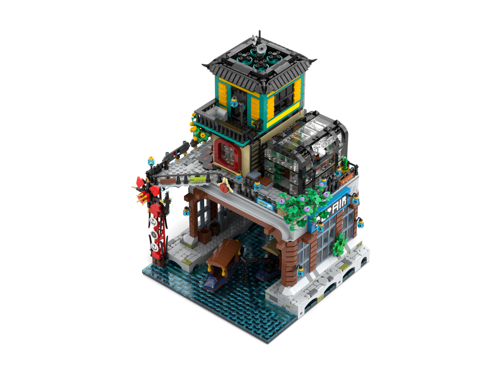 LEGO MOC Ninjago City Expansion 2 by brickgloria | Rebrickable - Build ...