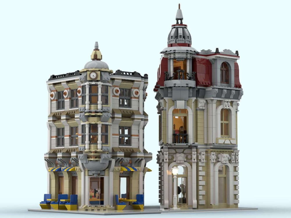 LEGO MOC Corner Alley by TanaseNicolae | Rebrickable - Build with LEGO