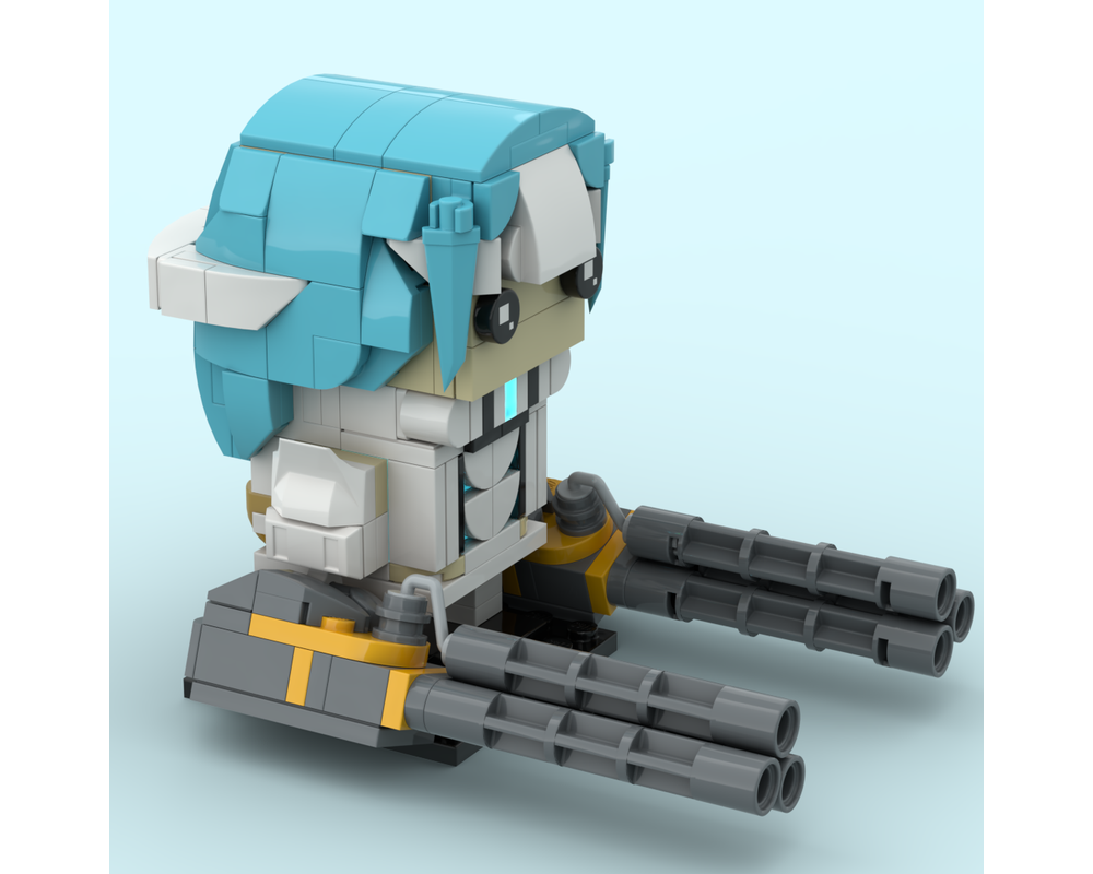 LEGO MOC KOS-MOS Brickheadz - Xenosaga by Lego_Rocket | Rebrickable ...