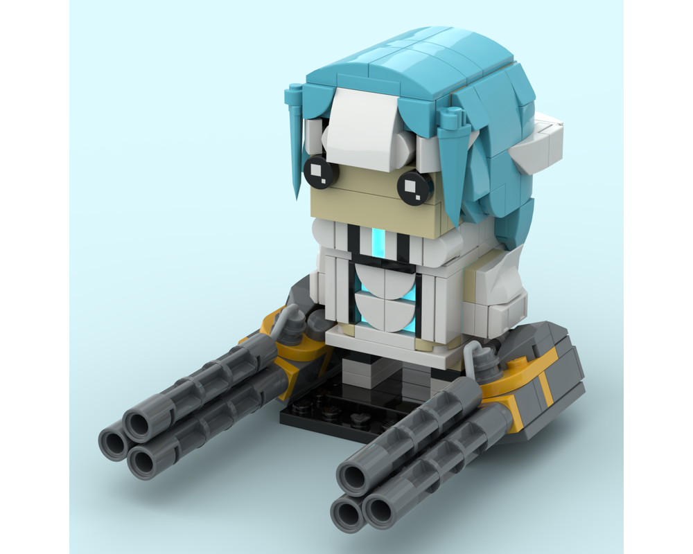 LEGO MOC KOS-MOS Brickheadz - Xenosaga by Lego_Rocket | Rebrickable ...