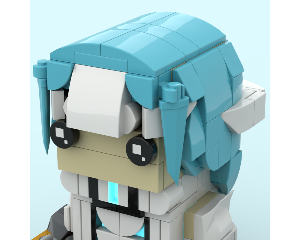 LEGO MOC KOS-MOS Brickheadz - Xenosaga by Lego_Rocket | Rebrickable ...