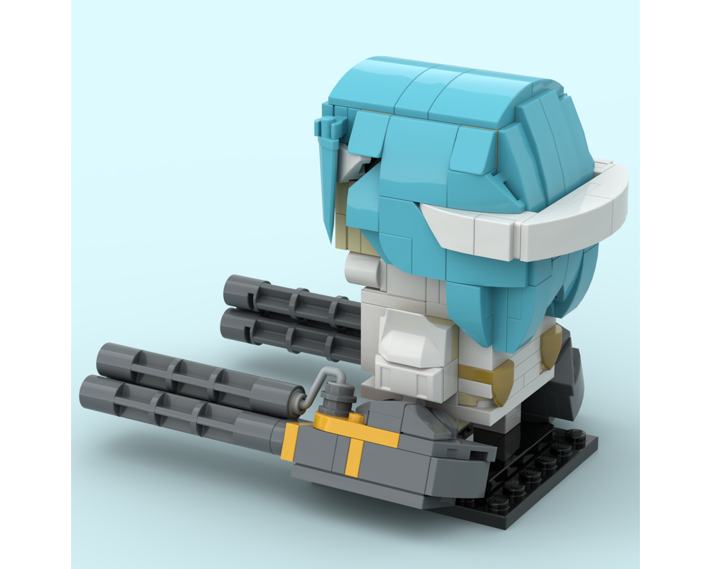LEGO MOC KOS-MOS Brickheadz - Xenosaga by Lego_Rocket | Rebrickable ...