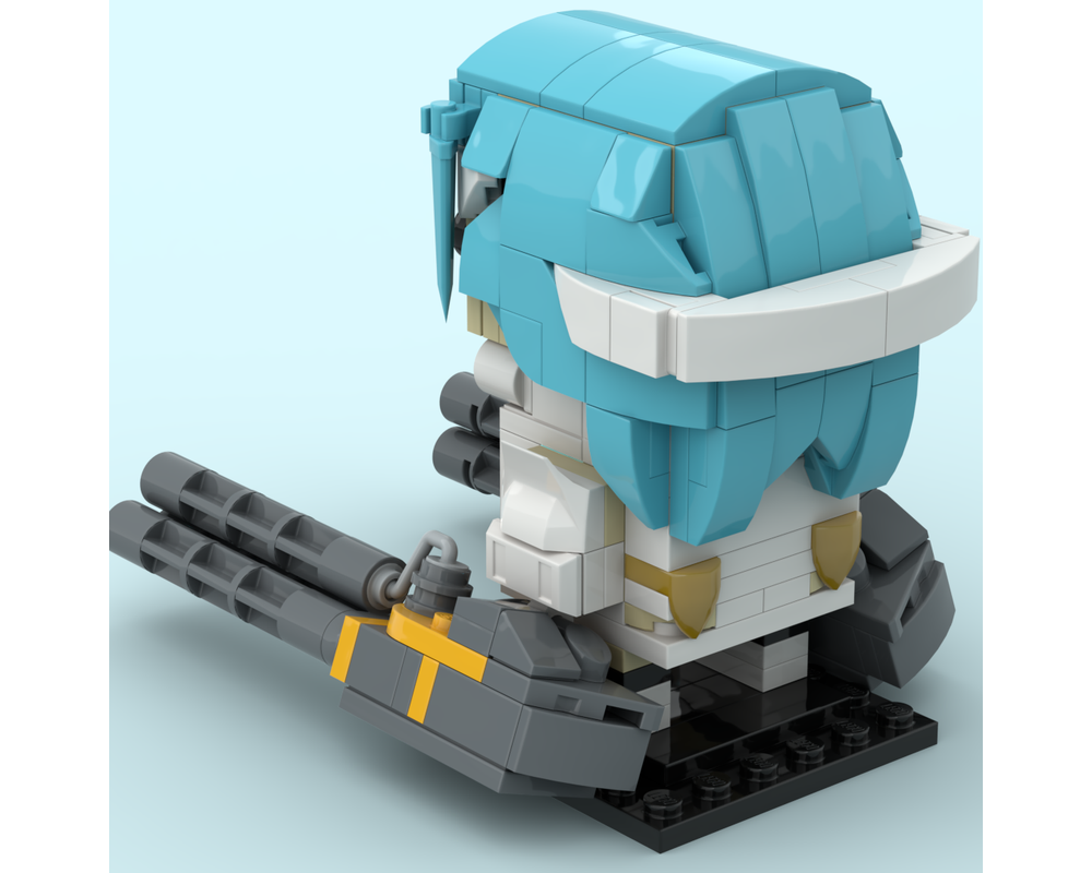 LEGO MOC KOS-MOS Brickheadz - Xenosaga by Lego_Rocket | Rebrickable ...