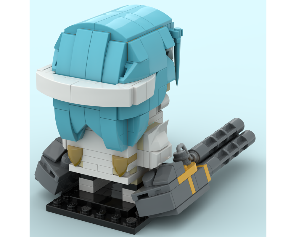 LEGO MOC KOS-MOS Brickheadz - Xenosaga by Lego_Rocket | Rebrickable ...