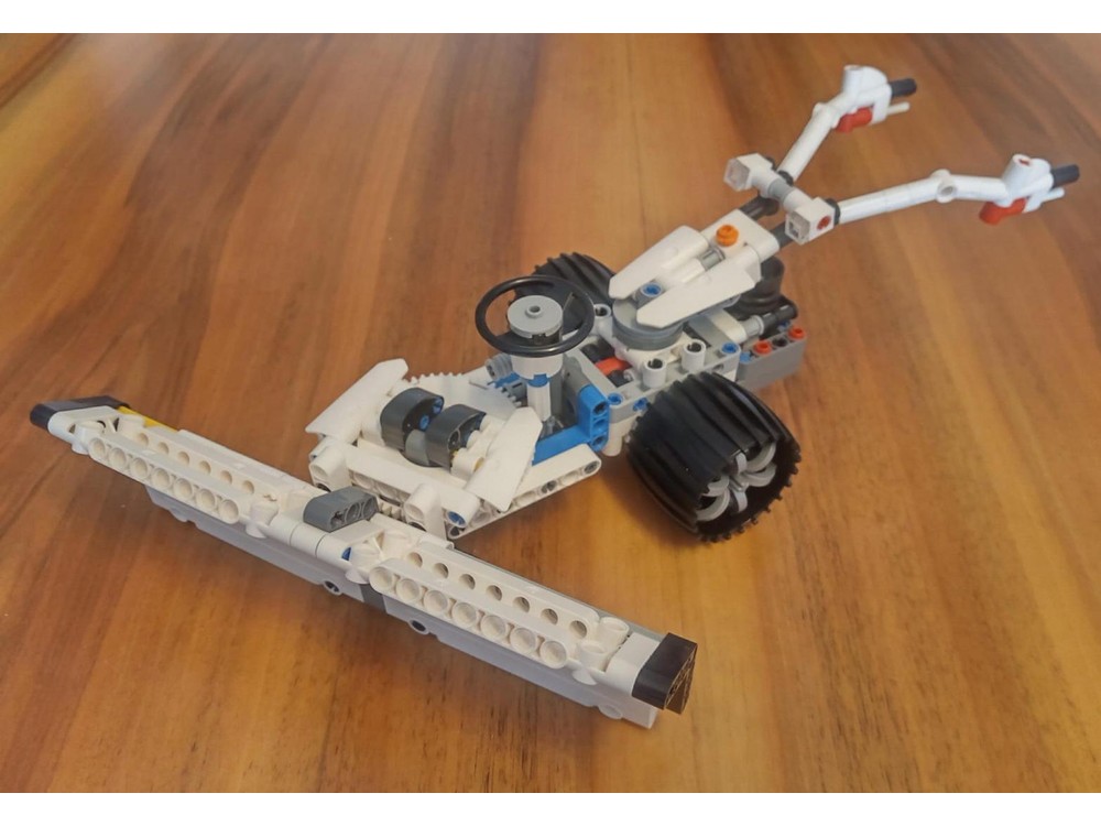 LEGO MOC-158556 42158 Snow Plow for Single-Axle Tractor by Larsagri ...