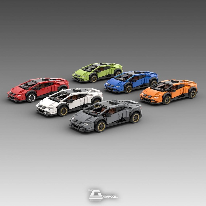 LEGO MOC Lamborghini Huracan Sterrato by thegbrix | Rebrickable - Build with LEGO