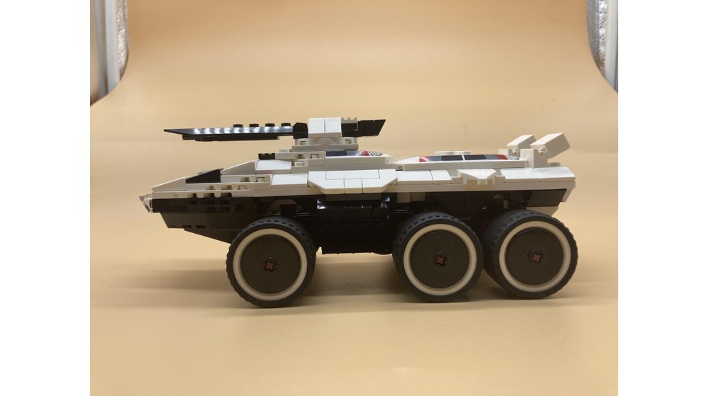Lego Moc Mass Effect Mako Rover By Thebrickshipyard Rebrickable