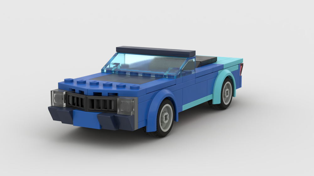 LEGO MOC [ FREE ] 80s Summer car by BT_studios | Rebrickable - Build ...