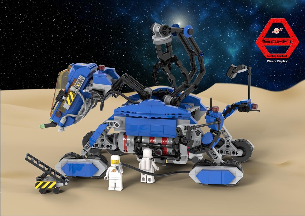 LEGO MOC-158569 Mechanic Crawler by Legocionado | Rebrickable - Build ...