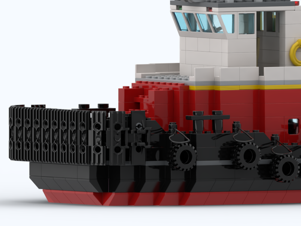 LEGO MOC Maritime Tugboat | Minifig Scale by ShootYourBricks ...