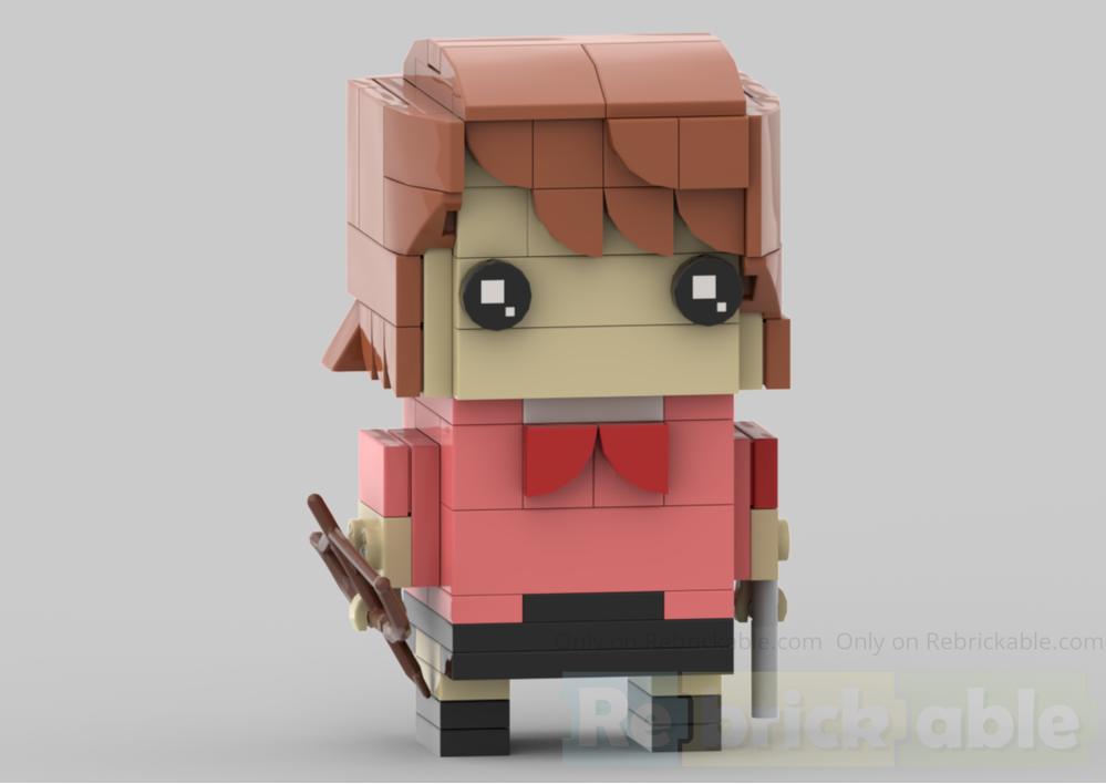 LEGO MOC Persona 3 Yukari Takeba BrickHead by GoldengamerLego ...