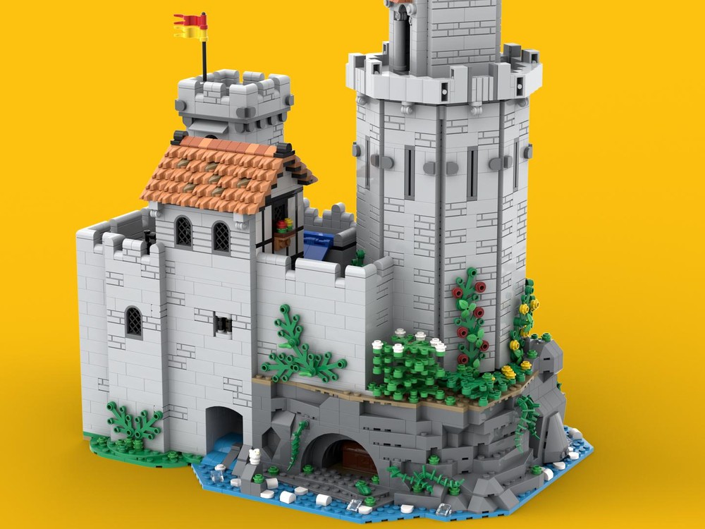 Lego Moc Fortified Lighthouse 10305 Lion Knights Castle Alternative