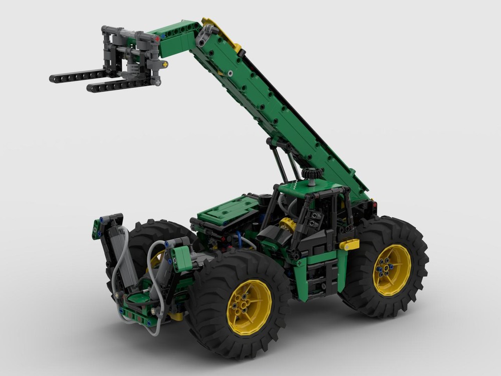 LEGO MOC Telehandler (42157) by ConstructionsByDonat | Rebrickable ...