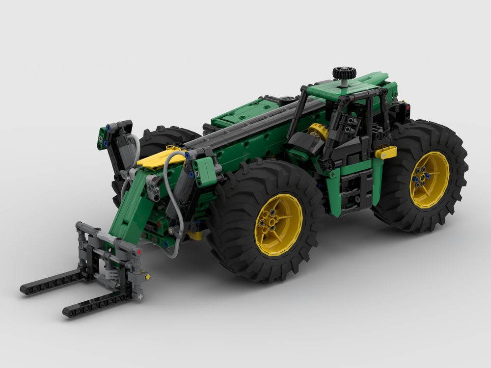 LEGO MOC Telehandler (42157) by ConstructionsByDonat | Rebrickable ...
