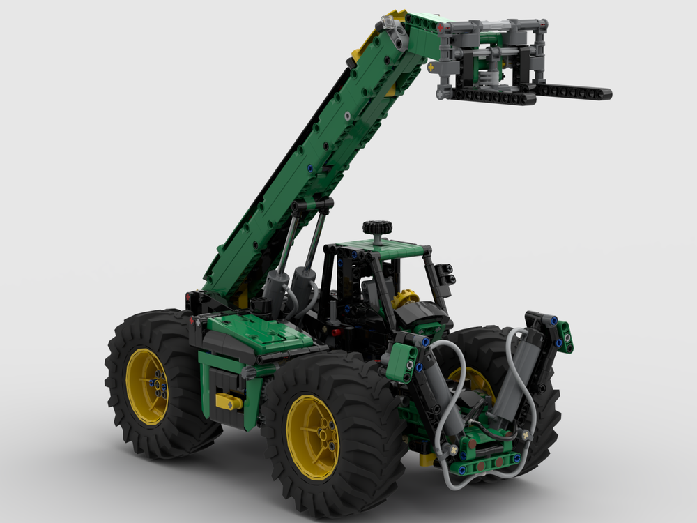 LEGO MOC Telehandler (42157) by ConstructionsByDonat | Rebrickable ...