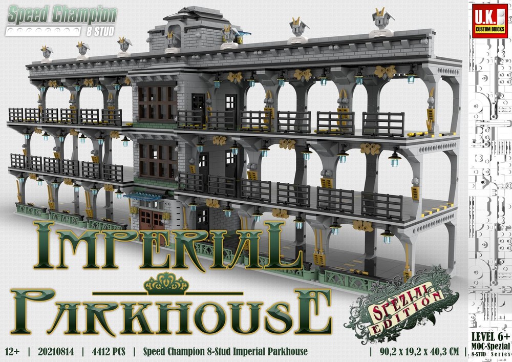 LEGO MOC Imperial Garage by UK-CustomBricks | Rebrickable - Build with LEGO