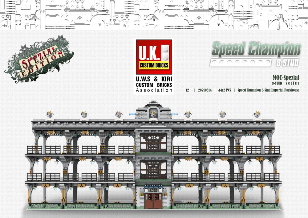 Lego Moc Imperial Garage By Uk Custombricks Rebrickable Build With Lego