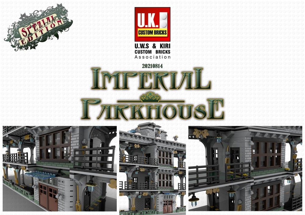 Lego Moc Imperial Garage By Uk Custombricks Rebrickable Build With Lego