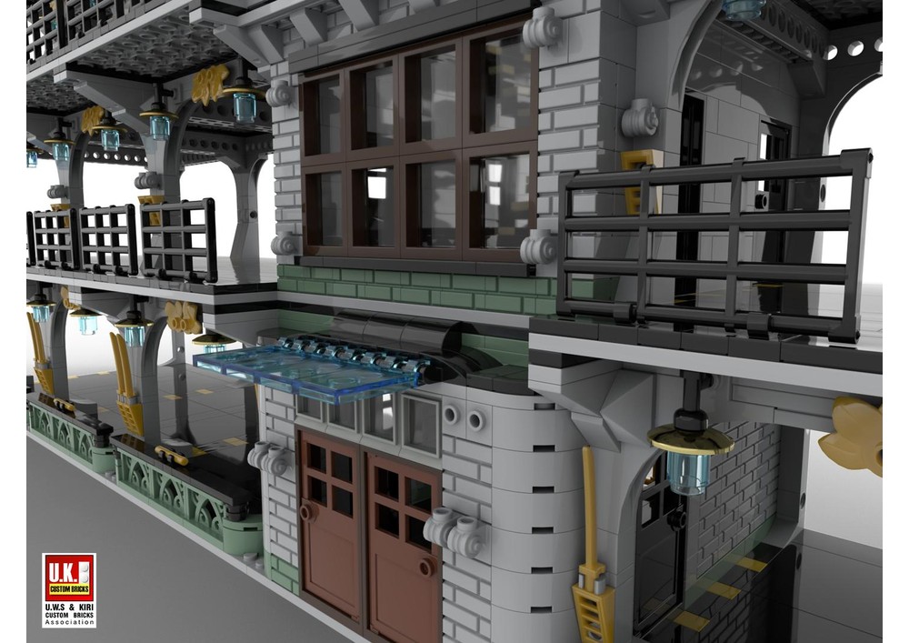 Lego Moc Imperial Garage By Uk Custombricks Rebrickable Build With Lego