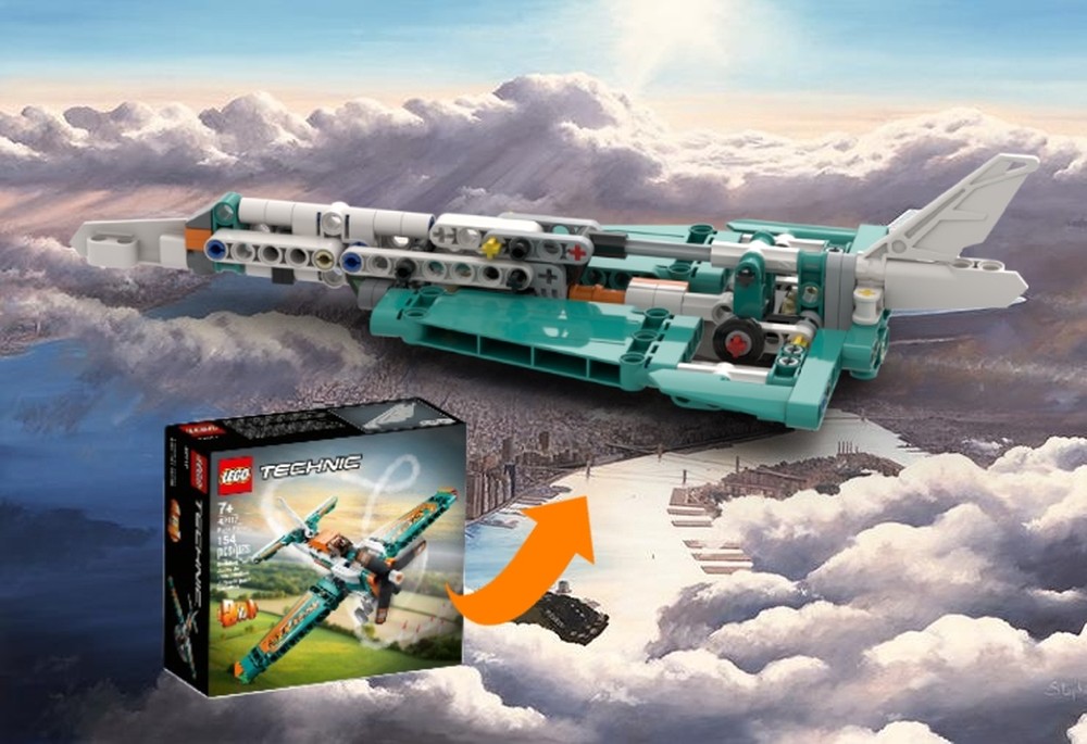 LEGO MOC Concorde - Lego 42117 C model by Flob345632 | Rebrickable ...