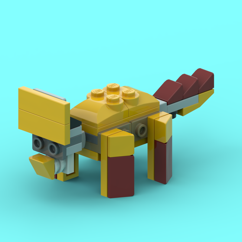 LEGO MOC mini centrosaurus from LEGO Creator set 31112: Wild Lion by ...