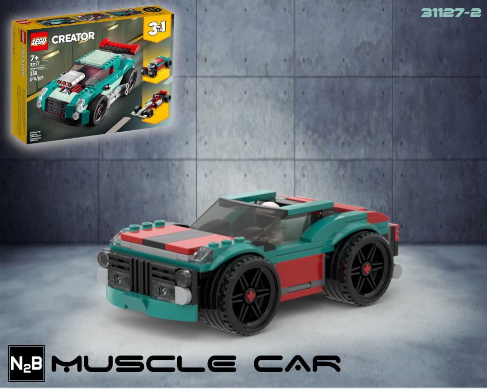 LEGO MOC Muscle Car - Alternate build 2 Lego 31127 by n2brick ...