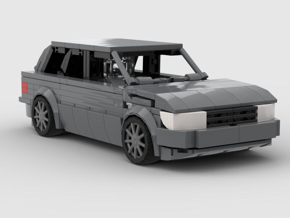 LEGO MOC 1998 Audi S6 by TheSlowDrifter2.0 | Rebrickable - Build with LEGO