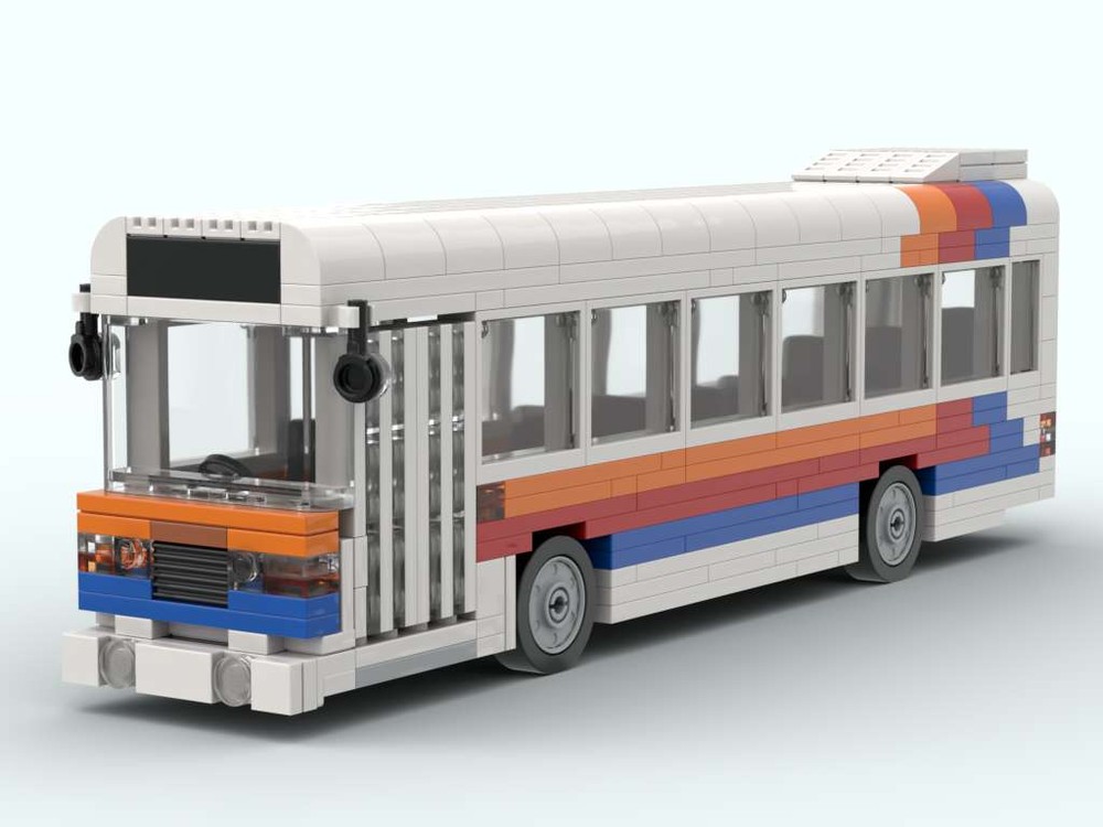 LEGO MOC Leyland National 2 British Single Decker Bus - Stagecoach by ...