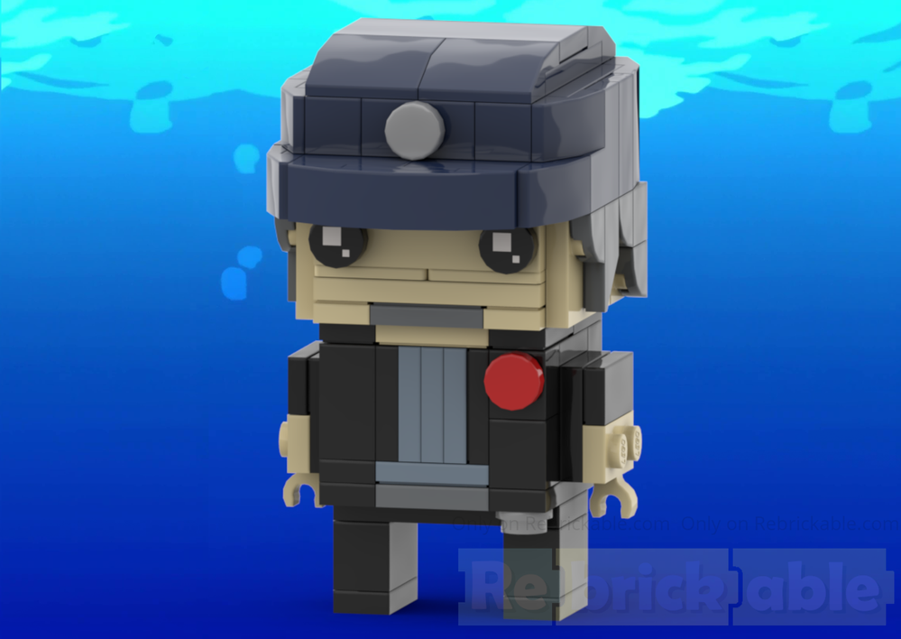LEGO MOC Persona 3 Junpei Iori BrickHead by GoldengamerLego ...