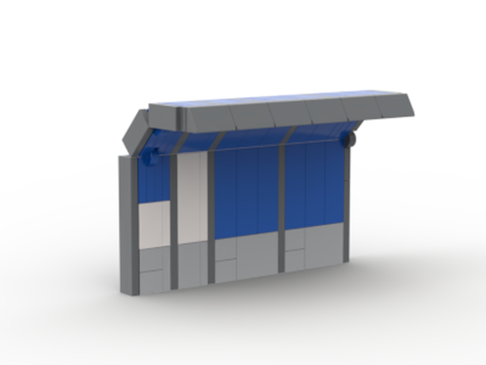 LEGO MOC Bus stop by Brick North | Rebrickable - Build with LEGO