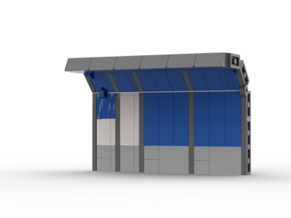 LEGO MOC-158638 Bus stop by Brick North | Rebrickable - Build with LEGO