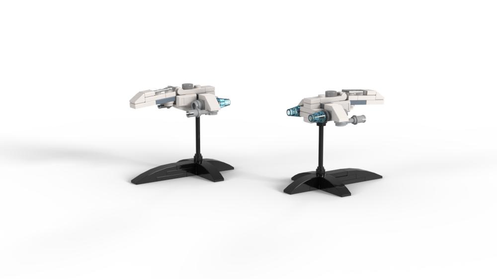 LEGO MOC Ultramicro E-wing escort Starfighter by jellco | Rebrickable ...