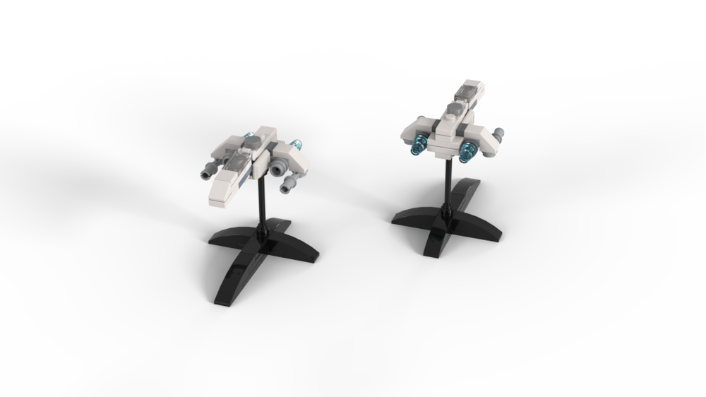 LEGO MOC Ultramicro E-wing escort Starfighter by jellco | Rebrickable ...
