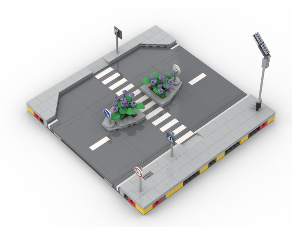 LEGO MOC MILS Road Plates Pack #4 by Legofan21 | Rebrickable - Build ...