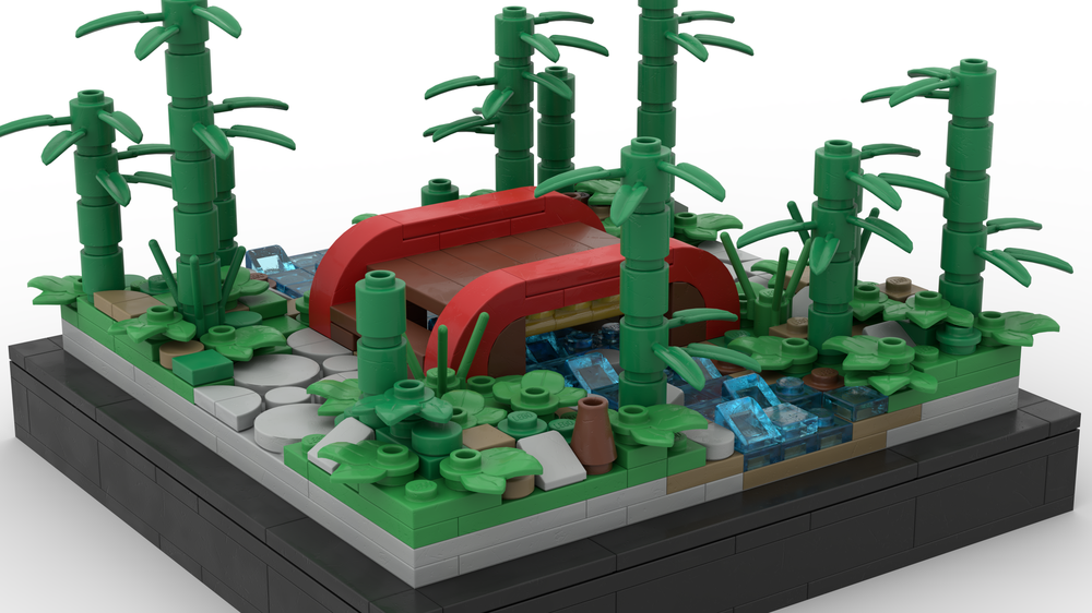 LEGO MOC-158656 Bamboo Forest by Blockwise | Rebrickable - Build with LEGO