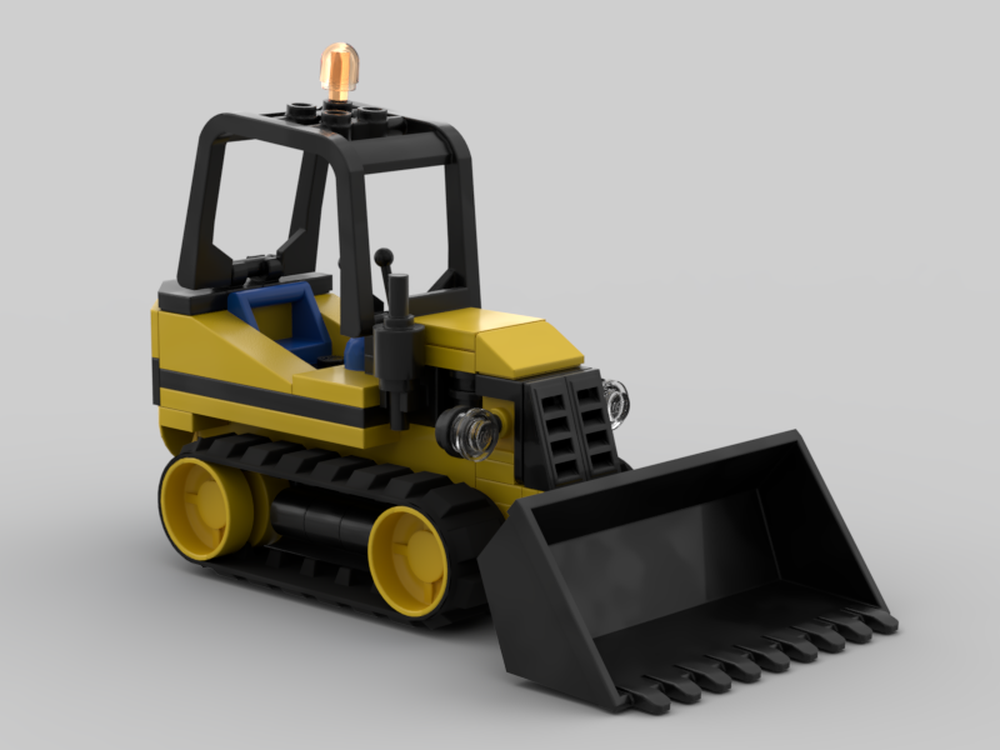 LEGO MOC Bulldozer by HaulingBricks | Rebrickable - Build with LEGO