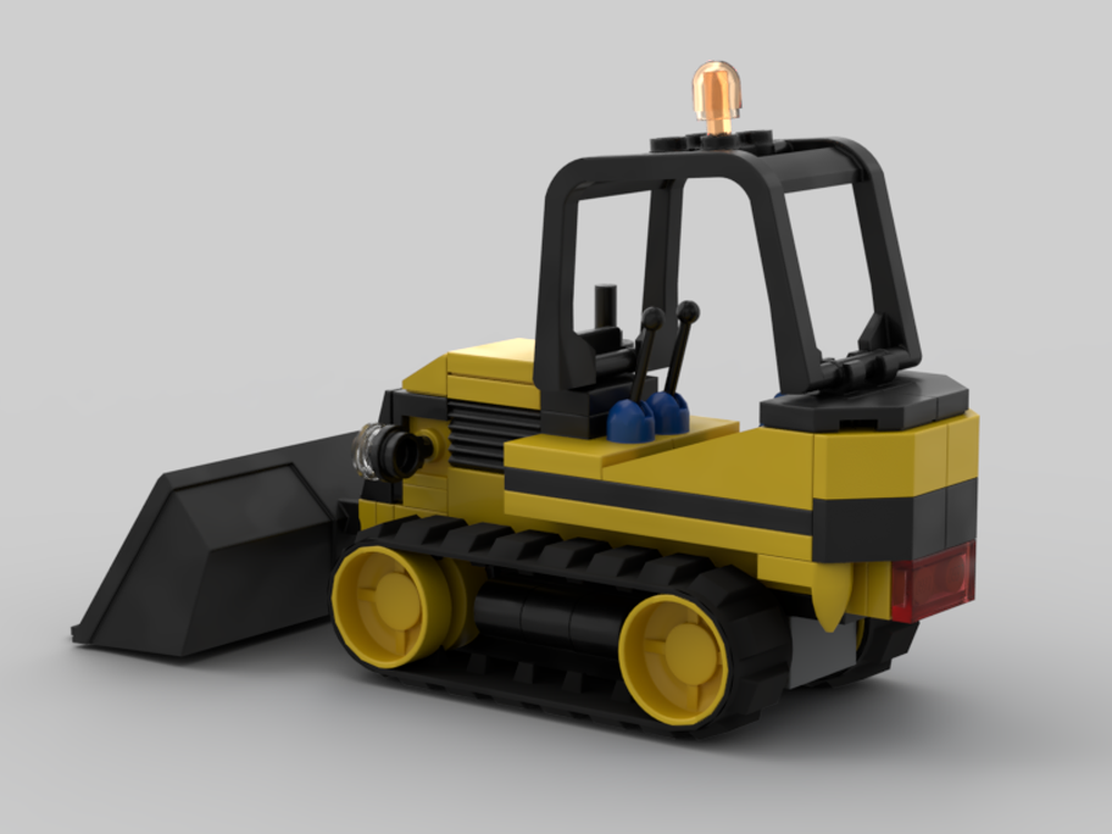 LEGO MOC Bulldozer by HaulingBricks | Rebrickable - Build with LEGO