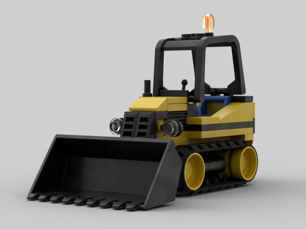 LEGO MOC Bulldozer by HaulingBricks | Rebrickable - Build with LEGO