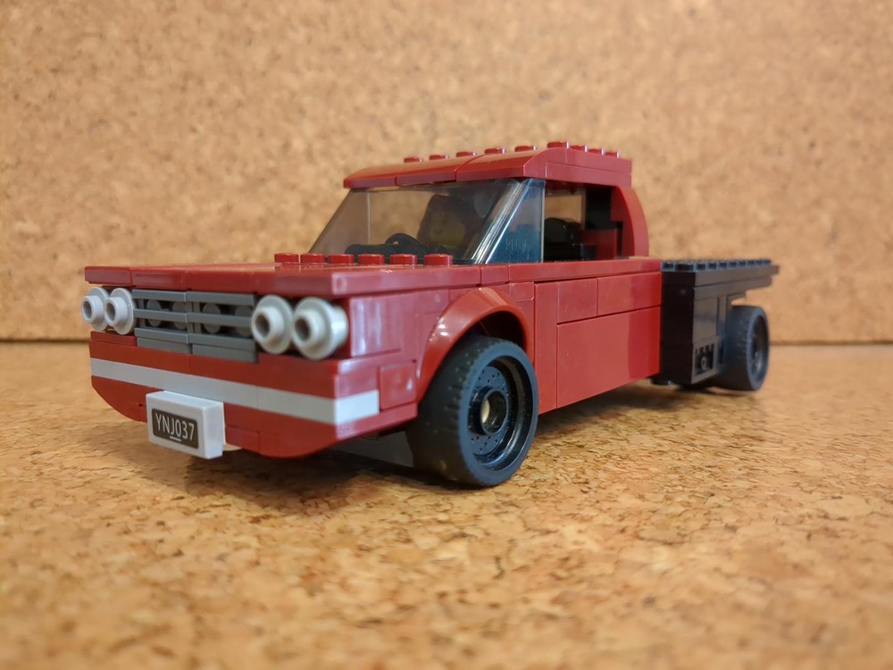 LEGO MOC 1973 Datsun 620 Flatbed - 76903 by yumurs | Rebrickable ...