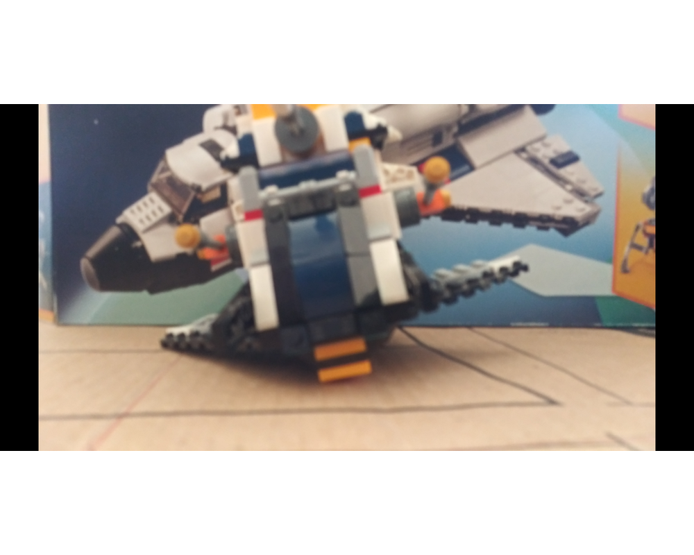 Lego Moc Space Armored Assault Tank By Adrielbuildslegos Rebrickable