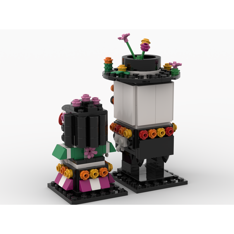 LEGO MOC-158687 El Catrin and Child Catrina by NicePartsUsage ...