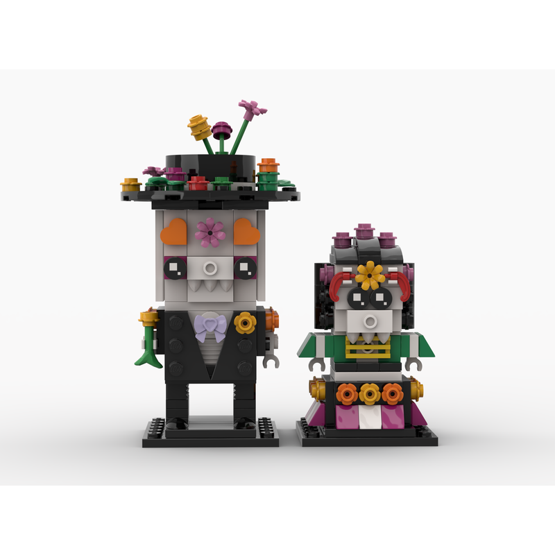 LEGO MOC-158687 El Catrin and Child Catrina by NicePartsUsage ...