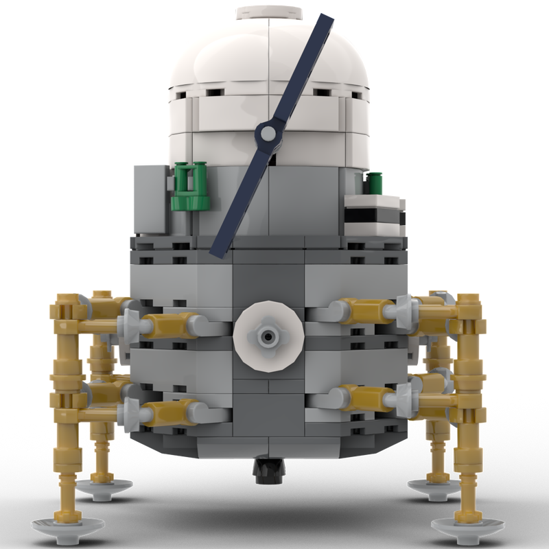 LEGO MOC Eyes turned skyward - Artemis Cargo Lunar Lander (1:110) by ...