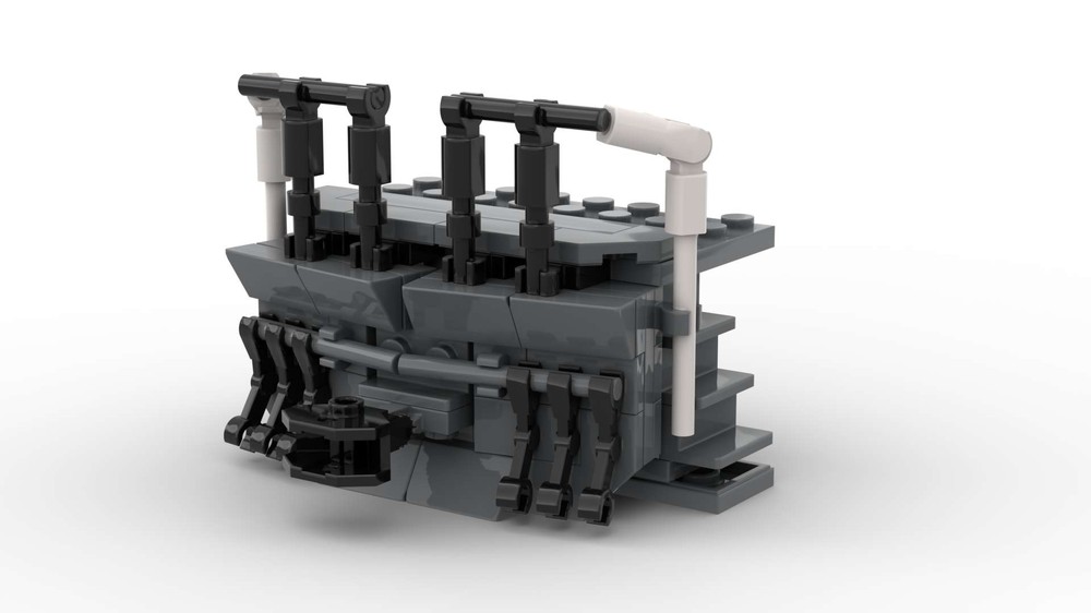 LEGO MOC EMD style cowcatcher 1/48 O scale by Cola2012 | Rebrickable ...