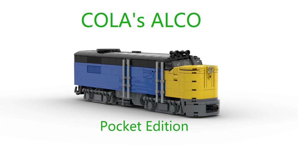 LEGO MOC ALCO FA-2 VIA Rail Pocket Edition by Cola2012 | Rebrickable ...