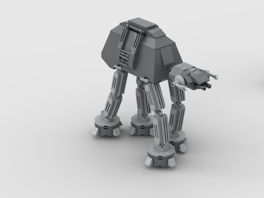 LEGO MOC mini- AT-AT by 93Haar | Rebrickable - Build with LEGO