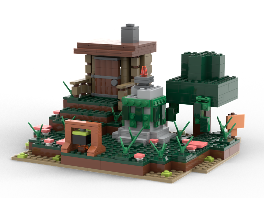 LEGO MOC Minecraft Dungeons Soggy Swamp by FyreDragon | Rebrickable ...